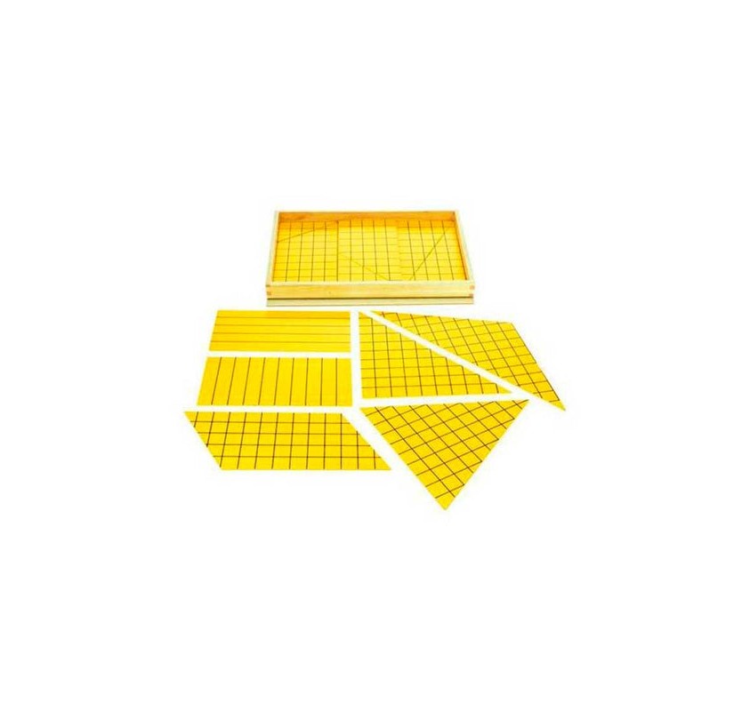 Triangles jaunes de surface