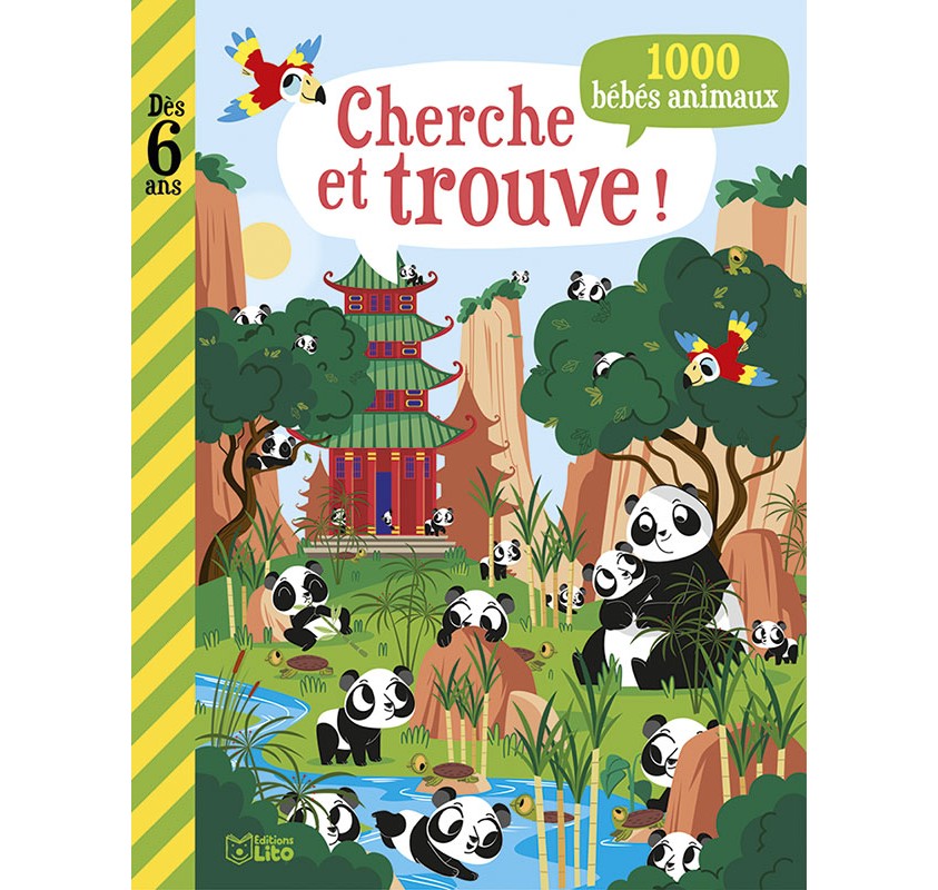 CHERCHE ET TROUVE ! 1000 BÉBÉS ANIMAUX